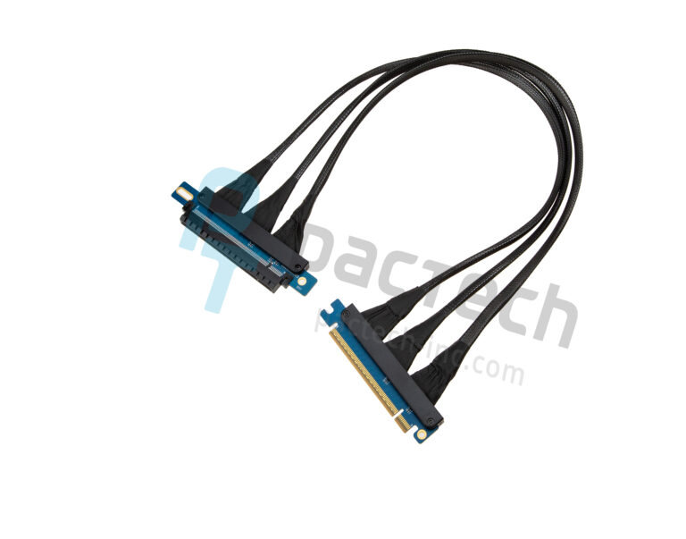 PCIe X16 Gen5 Riser Cable, Straddle Mount Type, Discrete, with Intel ...